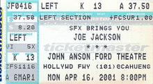 Joe Jackson Tour Announcements 2025 & 2026, Notifications, Dates ...