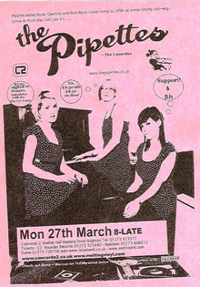 The Pipettes Tour Announcements 2023 & 2024, Notifications, Dates ...