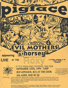 Pigface Tour Announcements 2023 & 2024, Notifications, Dates, Concerts ...