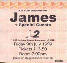 James Tickets, Tour Dates & Concerts 2024 & 2023 – Songkick