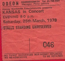 Kansas Tickets, Tour Dates & Concerts 2024 & 2023 – Songkick