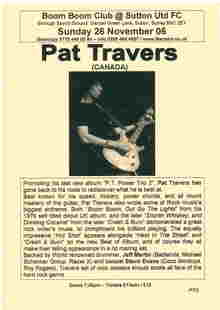 Pat Travers Tickets, Tour Dates & Concerts 2025 & 2024 – Songkick