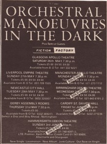 Fiction Factory Tour Announcements 2023 & 2024, Notifications, Dates ...