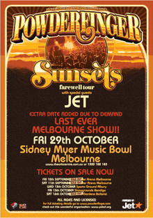 Powderfinger Tour Dates & Concert History – Songkick