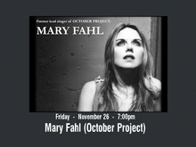 Mary Fahl Tickets, Tour Dates & Concerts 2024 & 2023 – Songkick