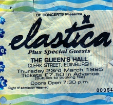 Elastica Tour Dates & Concert History – Songkick