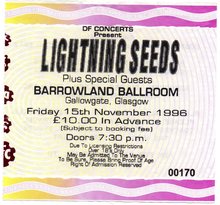 Lightning Seeds Tickets, Tour Dates & Concerts 2025 & 2024 – Songkick