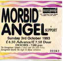 Morbid Angel Tour Announcements 2025 & 2026, Notifications, Dates ...