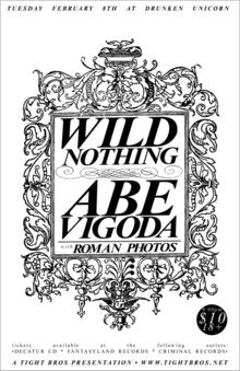 Wild Nothing Tour Announcements 2024 & 2025, Notifications, Dates ...