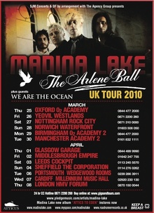Madina Lake Tour Announcements 2023 & 2024, Notifications, Dates ...