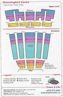 Hummingbird Centre Toronto, Tickets for Concerts & Music Events 2025 ...