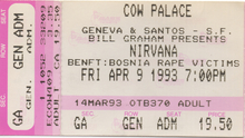 Nirvana Tour Dates & Concert History – Songkick