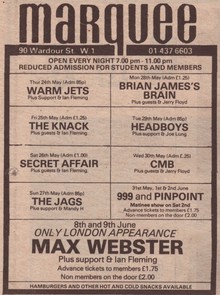 Max Webster Tour Announcements 2023 & 2024, Notifications, Dates ...