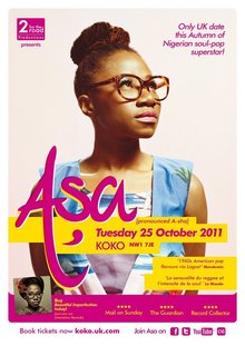 Asa Tickets, Tour Dates & Concerts 2026 & 2025 – Songkick