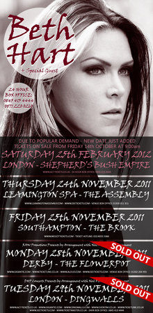 Beth Hart Tickets, Tour Dates 2018 & Concerts – Songkick