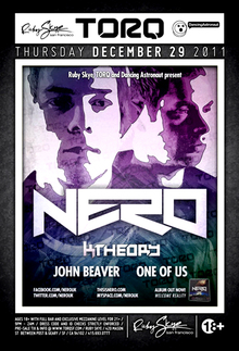 NERO Tickets, Tour Dates & Concerts 2026 & 2025 – Songkick