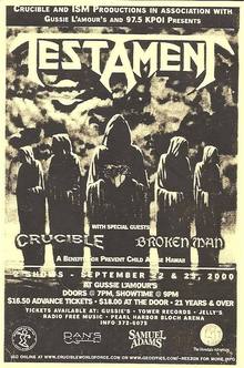 Testament Tickets, Tour Dates & Concerts 2024 & 2023 – Songkick