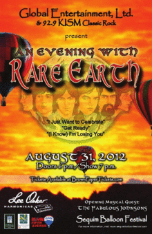 Rare Earth Tour Announcements 2023 & 2024, Notifications, Dates ...