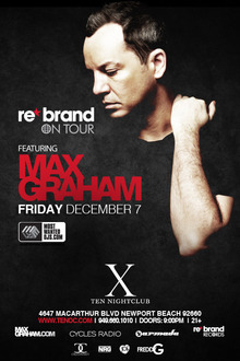 Max Graham Tour Announcements 2023 & 2024, Notifications, Dates ...