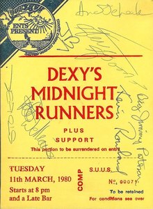 Dexys Midnight Runners Tour Announcements 2024 & 2025, Notifications ...