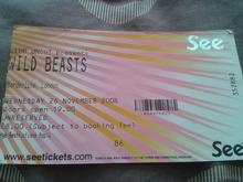 Wild Beasts Tour Announcements 2025 & 2026, Notifications, Dates ...