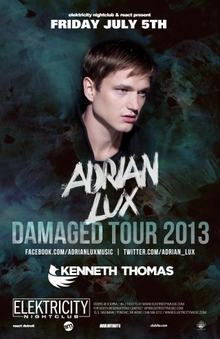 Adrian Lux Tour Announcements 2024 & 2025, Notifications, Dates ...