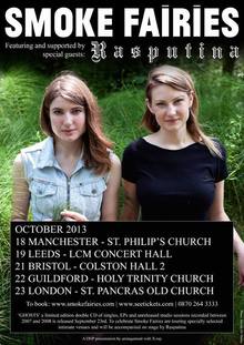 Smoke Fairies Tour Announcements 2023 & 2024, Notifications, Dates ...