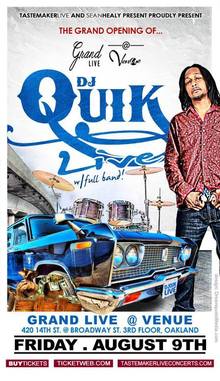 DJ Quick Tour Announcements 2022 & 2023, Notifications, Dates, Concerts ...