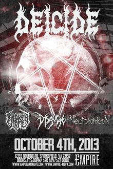 Disgorge Tour Announcements 2022 & 2023, Notifications, Dates, Concerts ...
