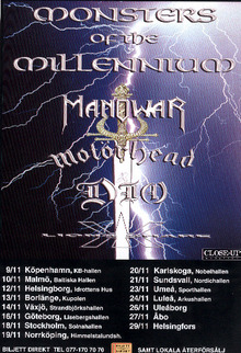 Manowar Tickets, Tour Dates & Concerts 2026 & 2025 – Songkick