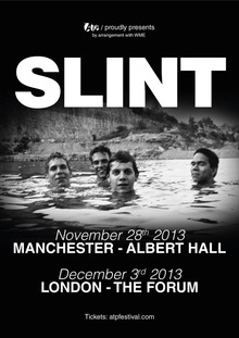 Slint Tour Announcements 2023 & 2024, Notifications, Dates, Concerts ...