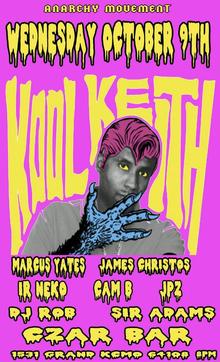 Kool Keith Tour Announcements 2022 & 2023, Notifications, Dates ...