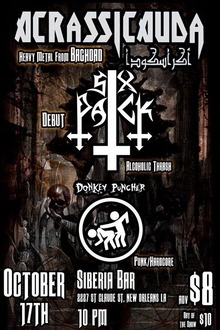 Acrassicauda Tour Announcements 2023 & 2024, Notifications, Dates ...