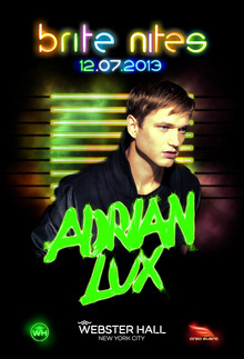 Adrian Lux Tour Announcements 2024 & 2025, Notifications, Dates ...