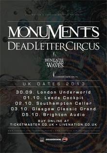 Dead Letter Circus Tour Announcements 2025 & 2026, Notifications, Dates ...