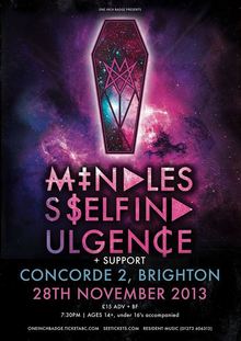 Mindless Self Indulgence Tour Announcements 2025 & 2026, Notifications ...