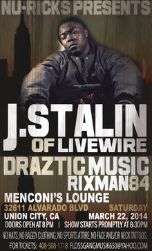 J Stalin Tour Announcements 2022 & 2023, Notifications, Dates, Concerts ...