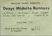 Dexys Midnight Runners Tour Announcements 2024 & 2025, Notifications ...