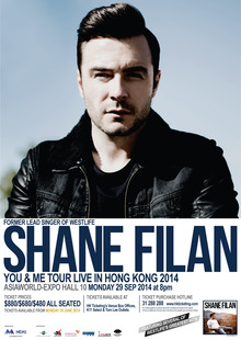 Shane Filan Tour Announcements 2021 & 2022, Notifications, Dates ...