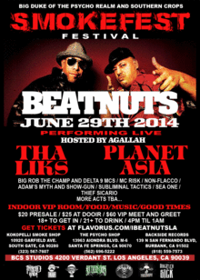 The Beatnuts Tickets, Tour Dates & Concerts 2025 & 2024 – Songkick