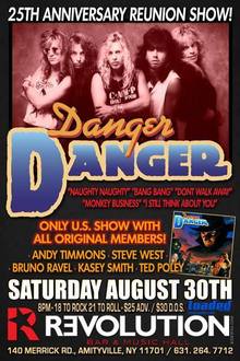 Danger Danger Tour Announcements 2024 & 2025, Notifications, Dates ...