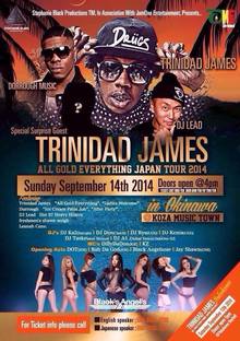 Trinidad James Tour Announcements 2023 & 2024, Notifications, Dates ...