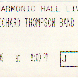 Richard Thompson Band Tour Announcements 2024 & 2025, Notifications ...